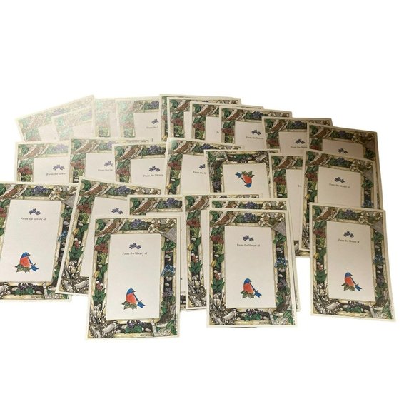 Unknown | Office | Vintage Jan Brett Set Of 25 Book Name Plate Stickers ...